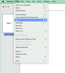 How to split a multi-page PDF into a single-page PDF. – Cass Ewing